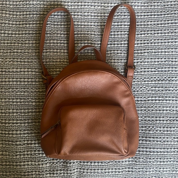 Universal Thread | Bags | Universal Thread Mini Backpack Brown Vegan ...